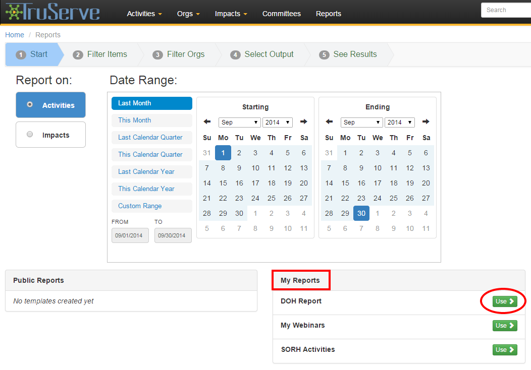 Create A Report Template